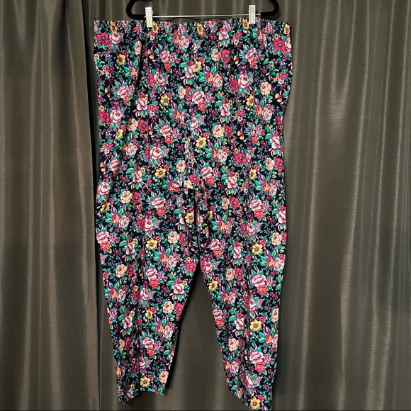 Source Unknown | Pants & Jumpsuits | Multicolored Floral Pants Size 28 ...